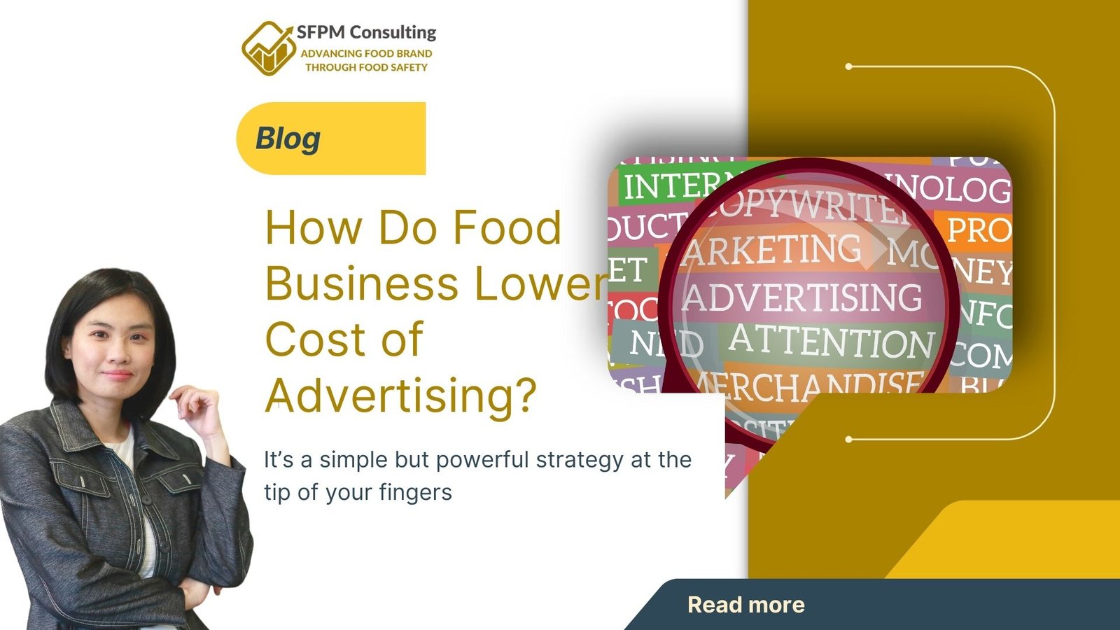 How Do Food Business Lower Cost of Advertising?